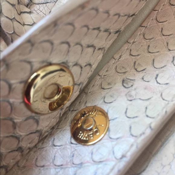 Loewe | Bags | Loewe Python Clutch Blush Pink | Poshmark
